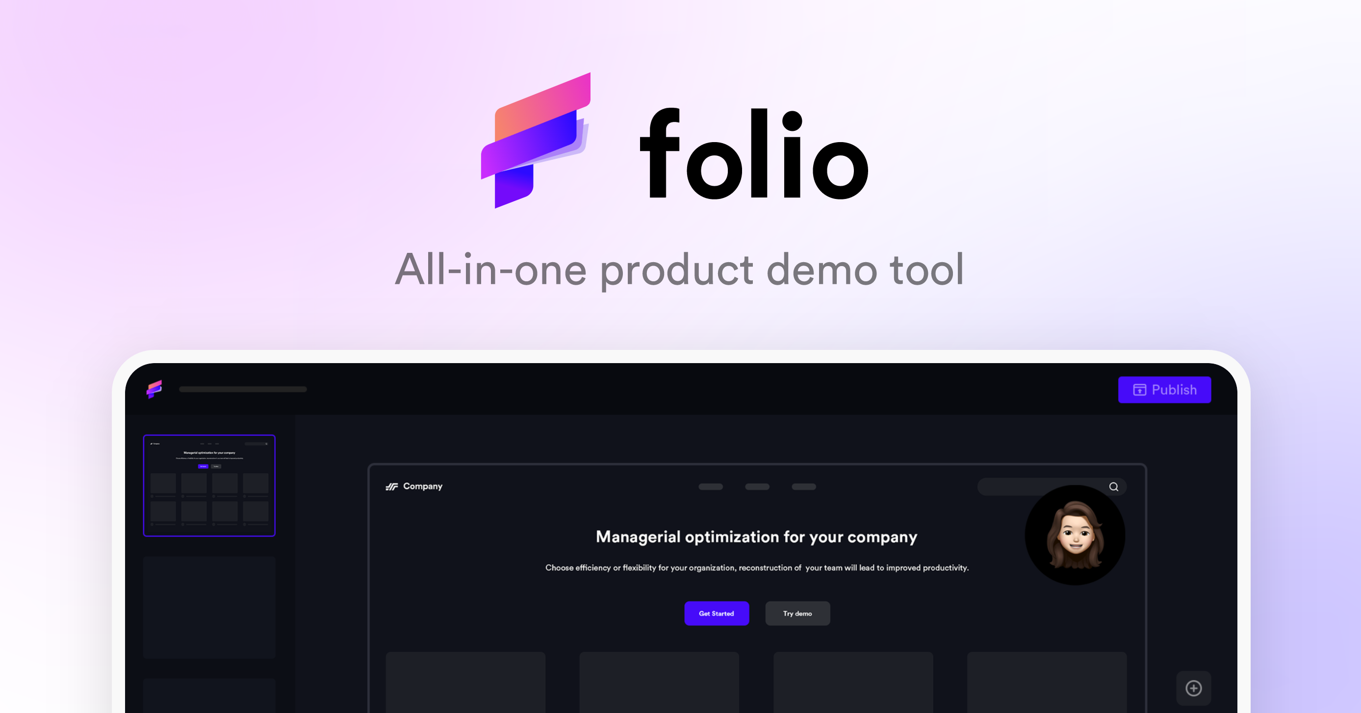 Folio | All-in-One Product Demo Tool (Product Demo Maker)